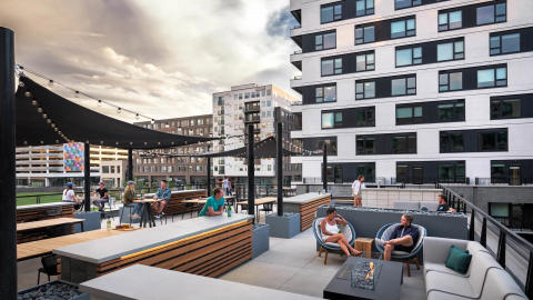 Versatile Club Room Attached to an Outdoor Deck, Denver, CO | Event ...