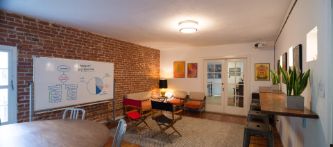 Old Hollywood Spanish Colonial Brick Conference Room, Los Angeles, CA ...