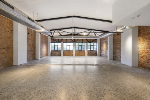 Large Showroom with High Ceilings & Exposed Brick Walls, Alexandria ...