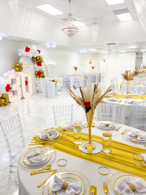 J&S Event Space | White, Elegant and Clean Intimate Event Space in ...