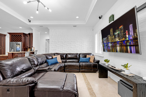 Luxury Poolside Paradise: Slide, Arcade, Waterfall, miami, FL ...