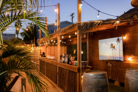 Social Beach with Large Event Tents Near Downtown SD, San Diego, CA ...