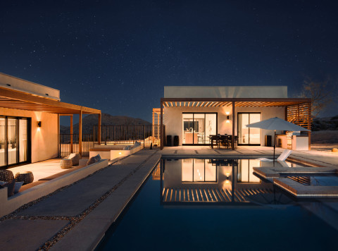 An Architectural Contemporary Desert Compound, Joshua Tree, CA | Event ...