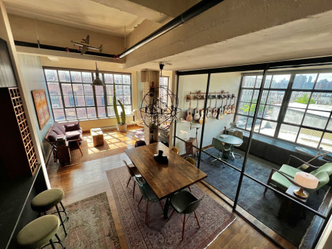 DUMBO Corner Loft, Historic Factory Building, Multiple Vignettes, Large ...