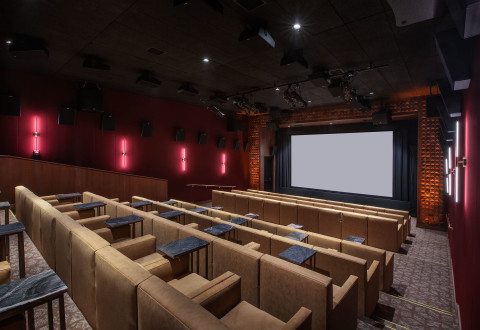Elevated Screening Room with 4K projection and Dolby Atmos ...