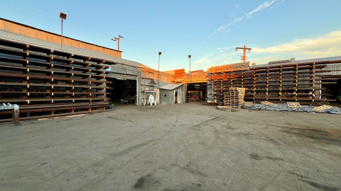 Huge Industrial Parking Lot in Studio Compound, Los Angeles, CA ...