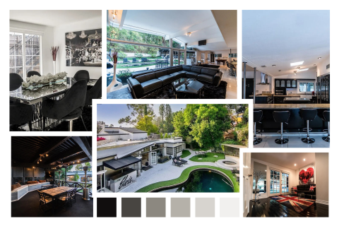 RETRO RANCH WITH GAME ROOM & POOL LOUNGE, Los Angeles, CA | Production ...