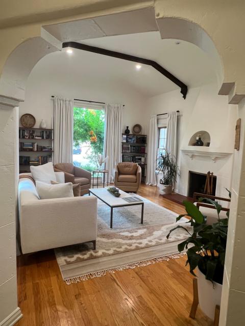 Bright and Airy Mid-Century Spanish Home, Los Angeles, CA | Production ...