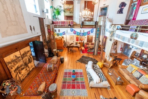 Stunning Multicultural Music/Art/Event Space in Huge Renovated Church ...