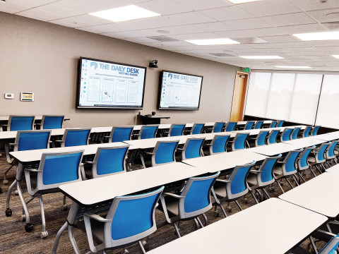 Versatile Training Room | High-Tech + Modern, Fairfield, CA | Off-Site ...