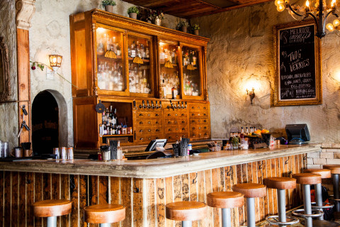 Rustic Bar/Restaurant with Outdoor Courtyard Space, Los Angeles, CA ...