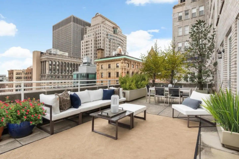 Spectacular Tribeca Loft, Terrace, Water Views, New York, NY ...