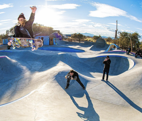 5 Acre Desert Ranch with Concrete Skatepark, Newberry Springs, CA ...