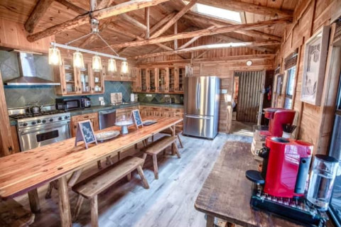 Rustic Lake-front Lodge, SPICEWOOD, TX | Event | Peerspace