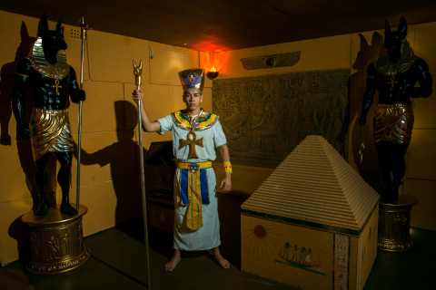 Archaeological site, Egyptian complex, Los Angeles, CA | Production ...