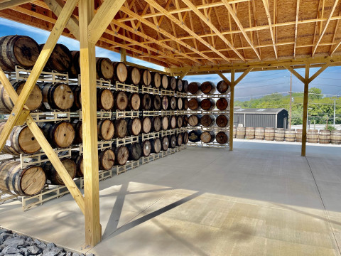 Outdoor Covered Pavilion at a Whiskey Distillery, Nashville, TN ...