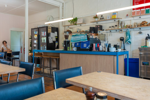 Grungy, retro-inspired cafe with a touch of industrial charm, Thornbury ...
