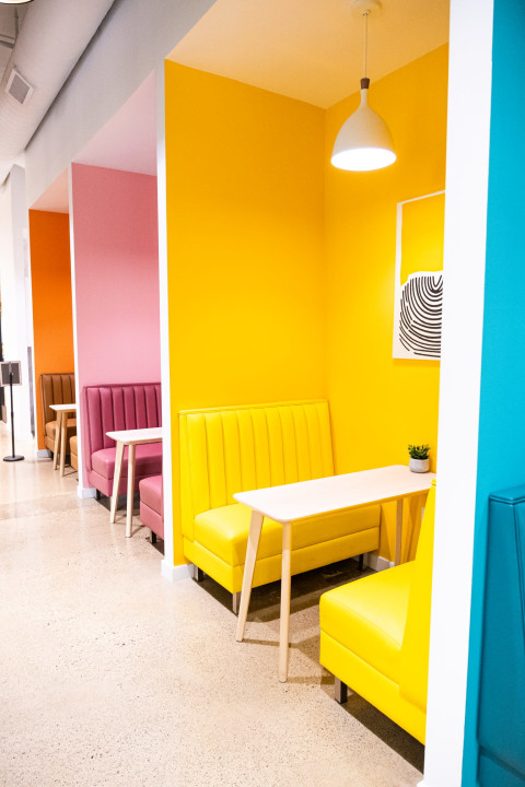 Colorful Instagrammable Booths, Irvine, CA | Production | Peerspace