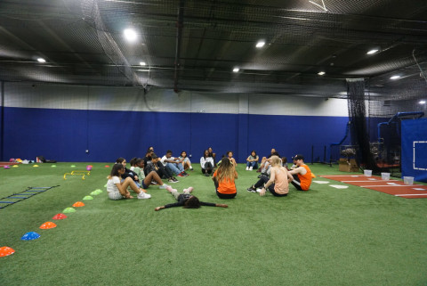 Beautiful Large Indoor Turf Event Space in DTLA (Gym + Batting Cage ...