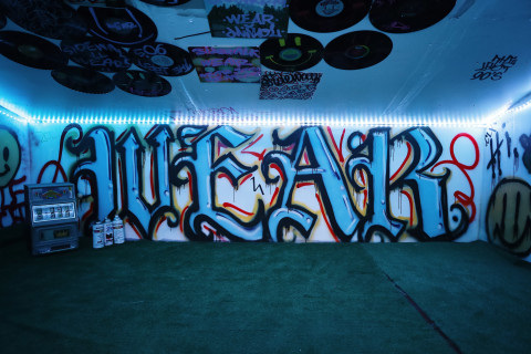 Mechanic Garage with Graffiti room, North Hollywood, CA | Production ...