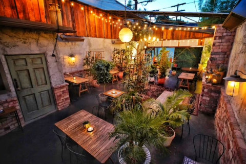 Rustic Bar/Restaurant with Outdoor Courtyard Space, Los Angeles, CA ...