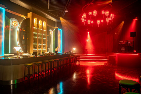 The Red Pavilion | Neo-Noir Cabaret & Nightclub with Bar & Stage in ...