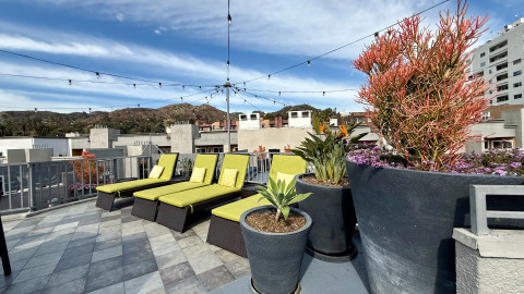 Scenic Rooftop Event Space with Stunning City & Hollywood Hills Views ...
