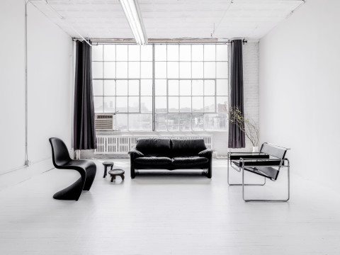 1400sqf Daylight Photo Studio with Cyc Wall, Design Furniture and Free ...