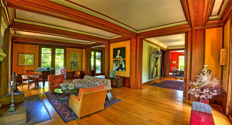 Architect Bernard Maybeck Designed Home with Beautiful Art Collection ...