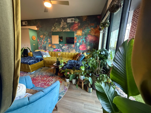 GG Productions | Whimsical Urban Garden Hideaway with Balcony Garden ...