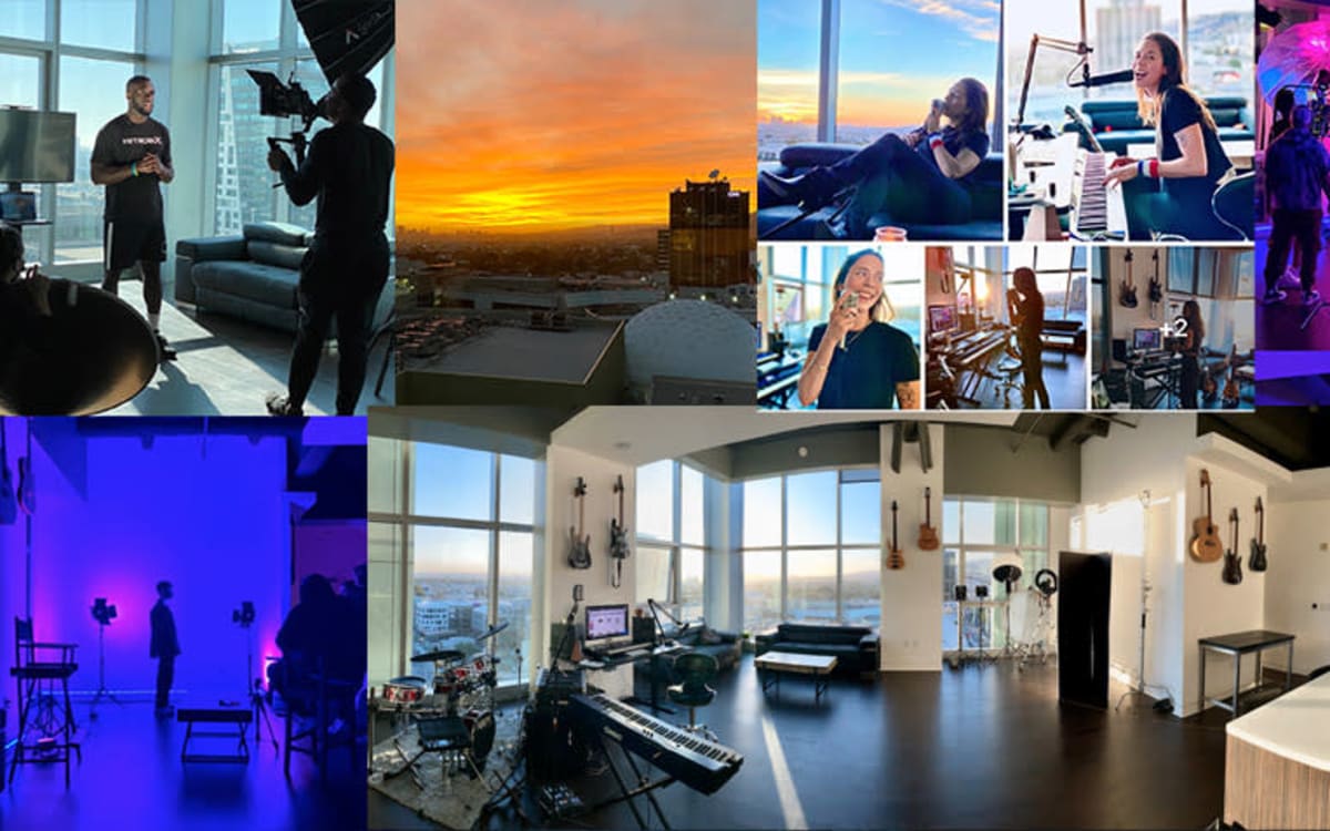 Hollywood High Rise Loft & Studio w/Great Views!, Los Angeles, CA ...