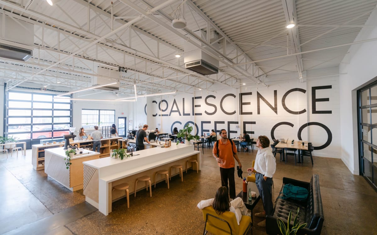 WHOLE SHOP - Downtown Minimalist Coffee Shop in the Railroad District ...