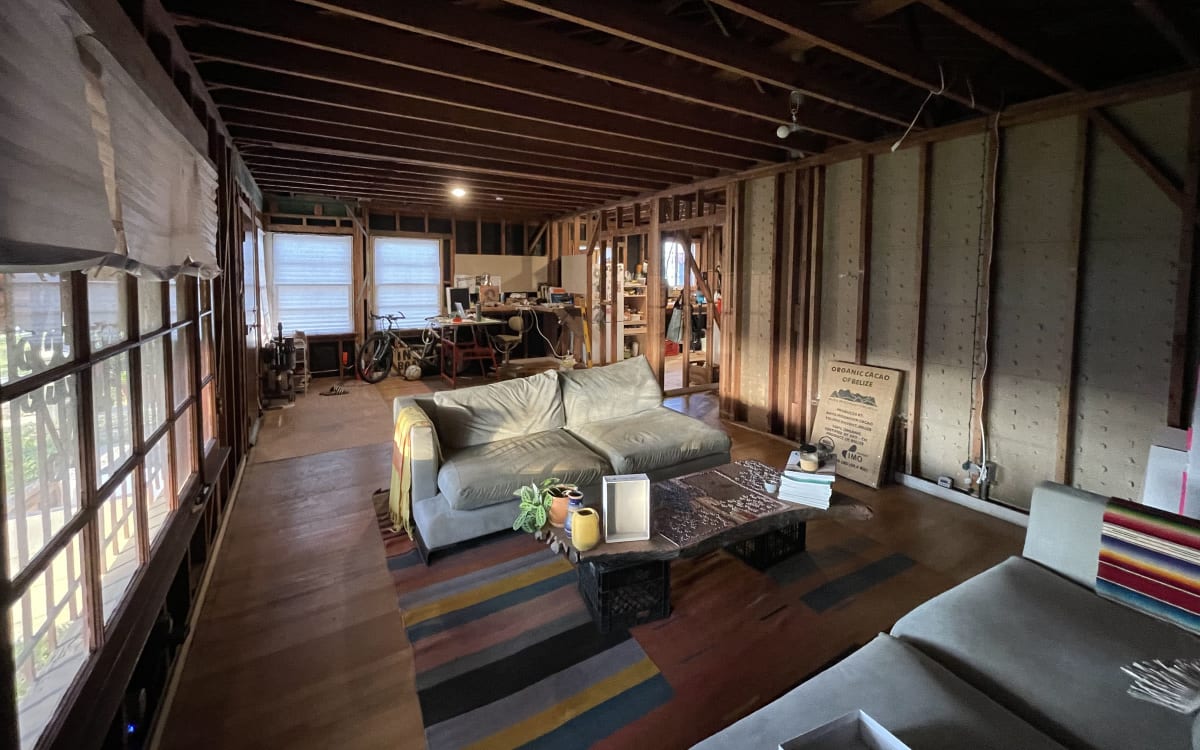 UNIQUE South LA 1950 Stucco Box under Construction., Los Angeles, CA ...