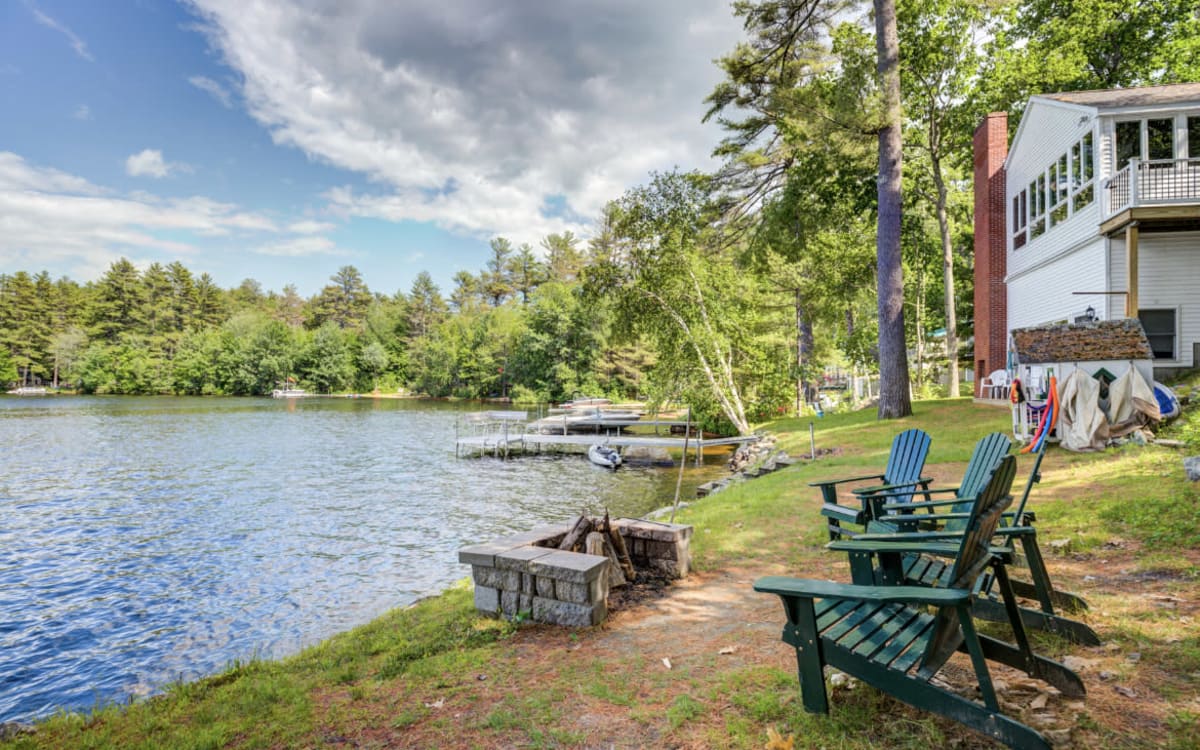 Beautiful Lakefront Home on Little Sebago Lake, Gray, ME | Production ...