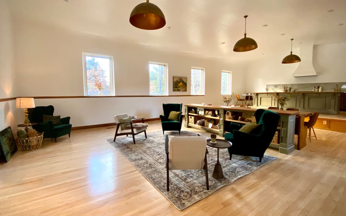 Magical Church renovated into a rentable retreat for meetings ...