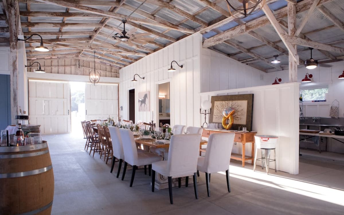 Luxury Rustic Barn in the Heart of Wine Country Perfect for Meetings ...