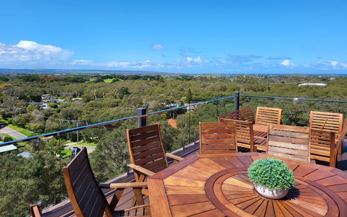 modern, near beach, large open spaces, high views to ocean beach from ...