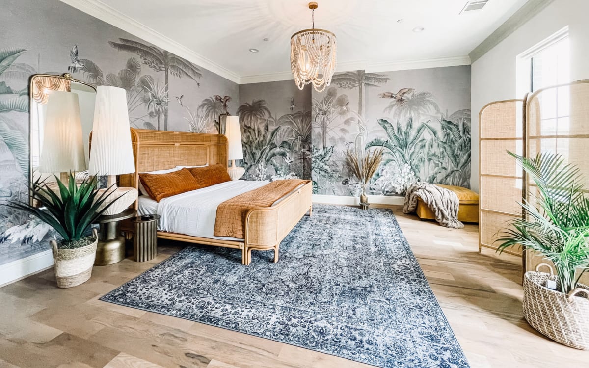 Boho Haus • Award Winning Designer Home with Picturesque Murals ...