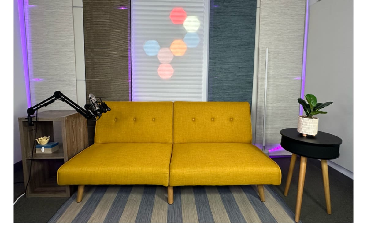 Transformative Video Recording Room Equipped with Cameras Lights and ...
