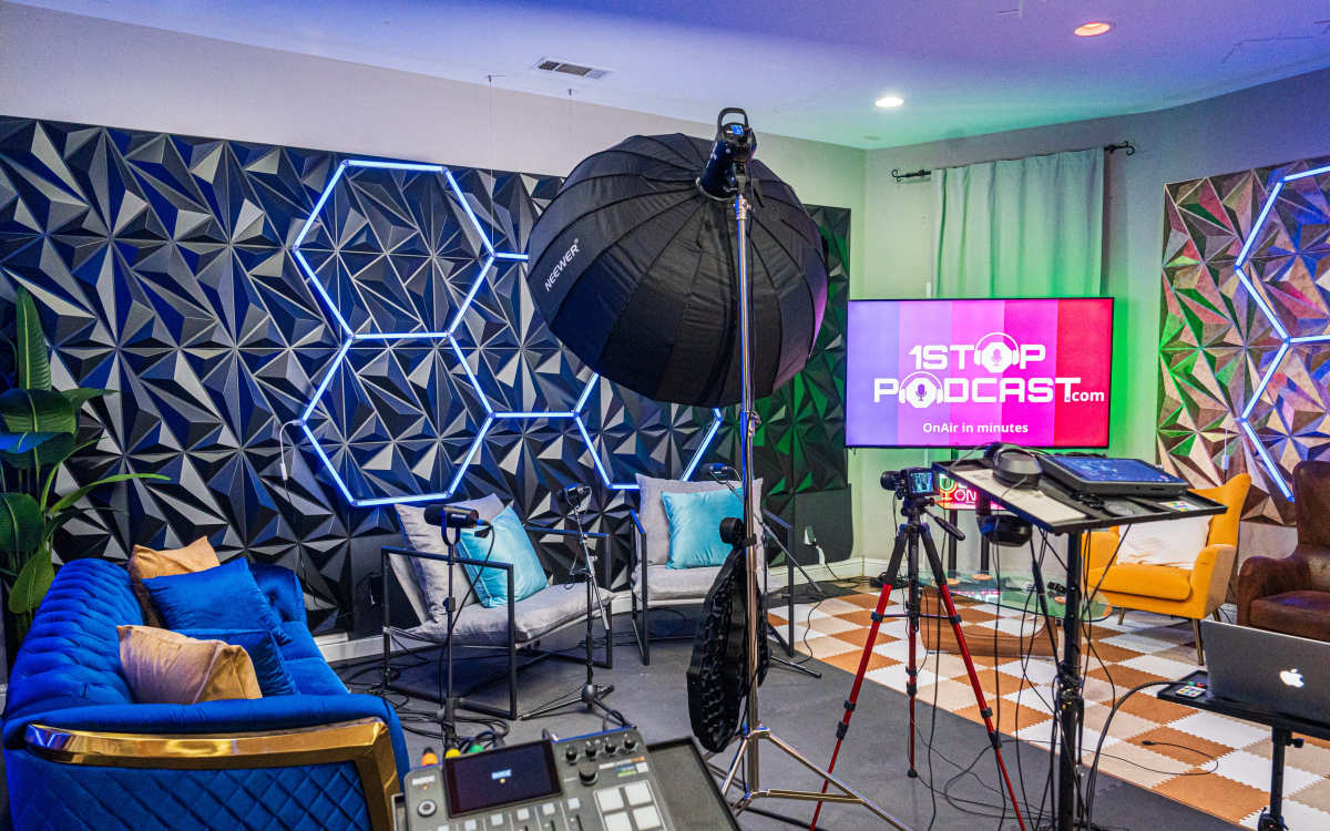 1STOP PODCAST, Dallas, TX | Production | Peerspace