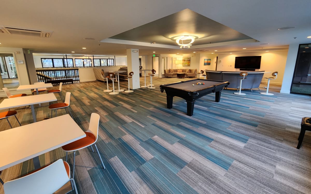 Entertaining Lounge with Billiards & Garden Access, Seattle, WA | Event ...