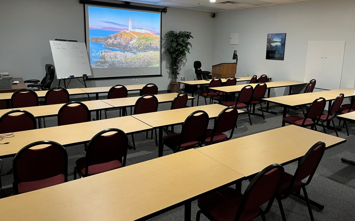 Ashcom Technologies, Inc | Full training/meeting room with audio visual ...