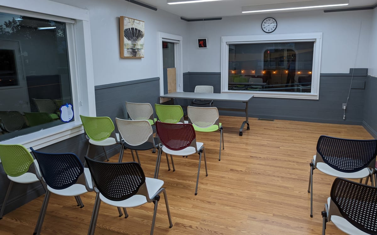Flexible Meeting Room or Practice Area with Rotating Art Exhibits ...