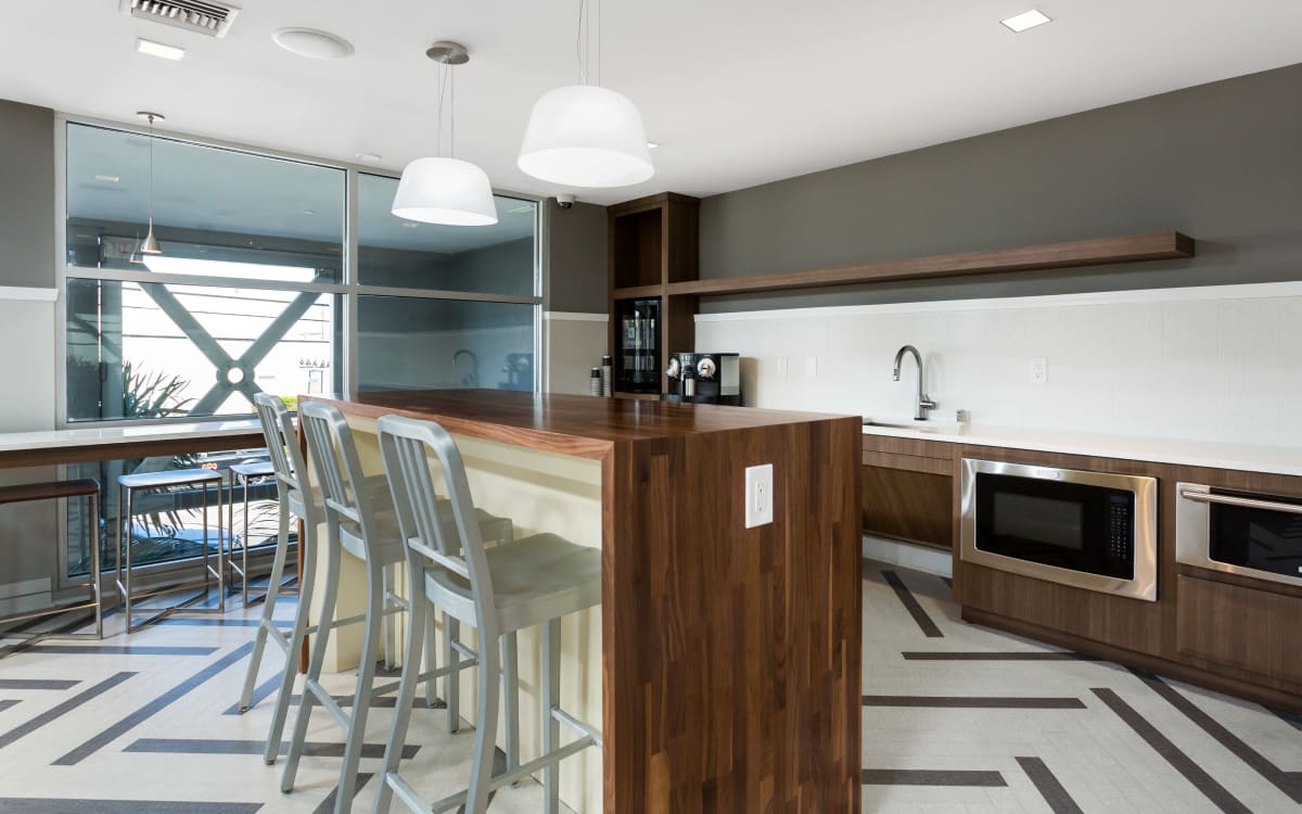 Sleek Lounge with Pool Table & Open Kitchenette, Great for Entertaining ...