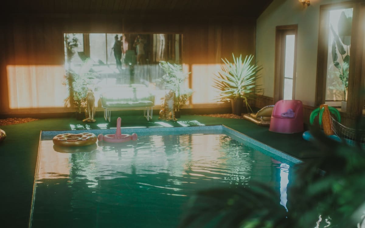 1970s/80s Vintage Kitsch Pool House, Stanchfield, MN | Production ...