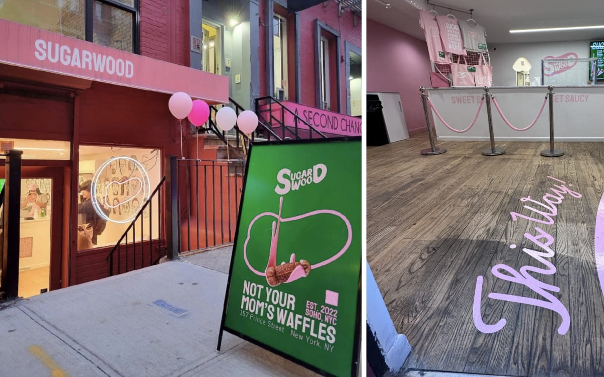 Fun & inviting Soho dessert shop with natural lighting, New York, NY ...