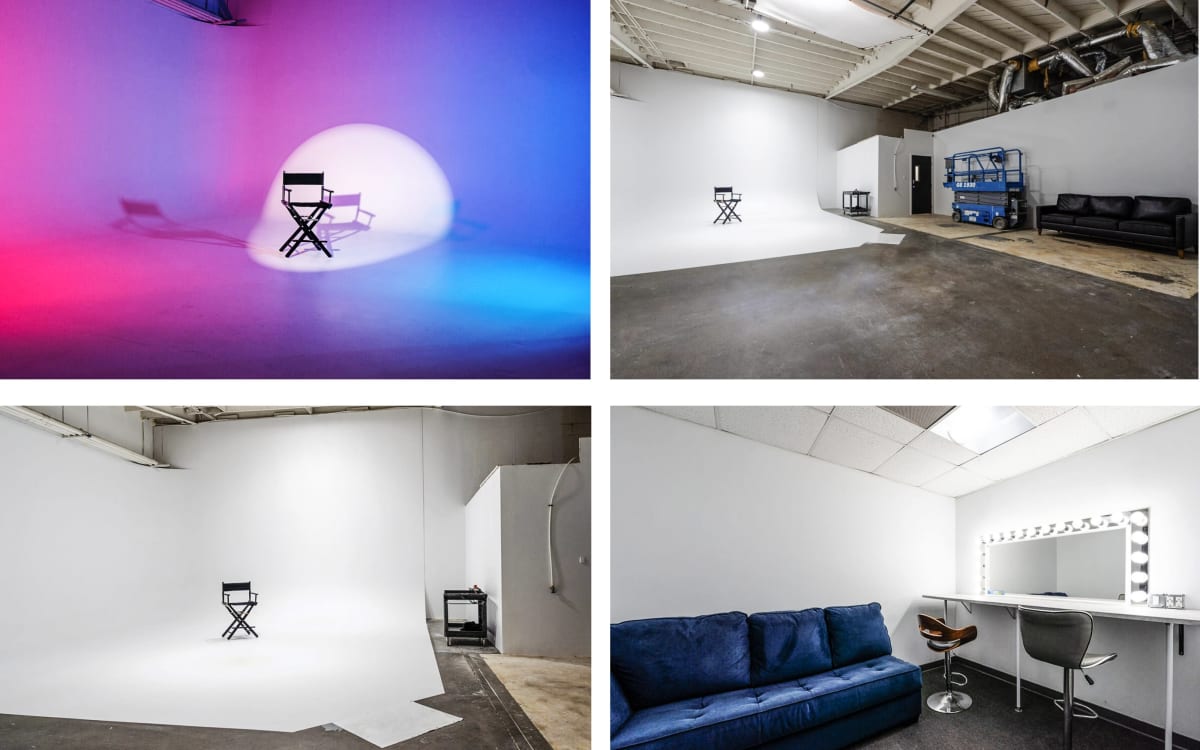 Large Photostudio with corner Cyclorama wall and loading gate - Yukon 1 ...