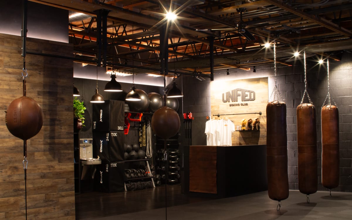 Modern Vintage Industrial Boutique Boxing Gym in Hollywood, Los Angeles ...