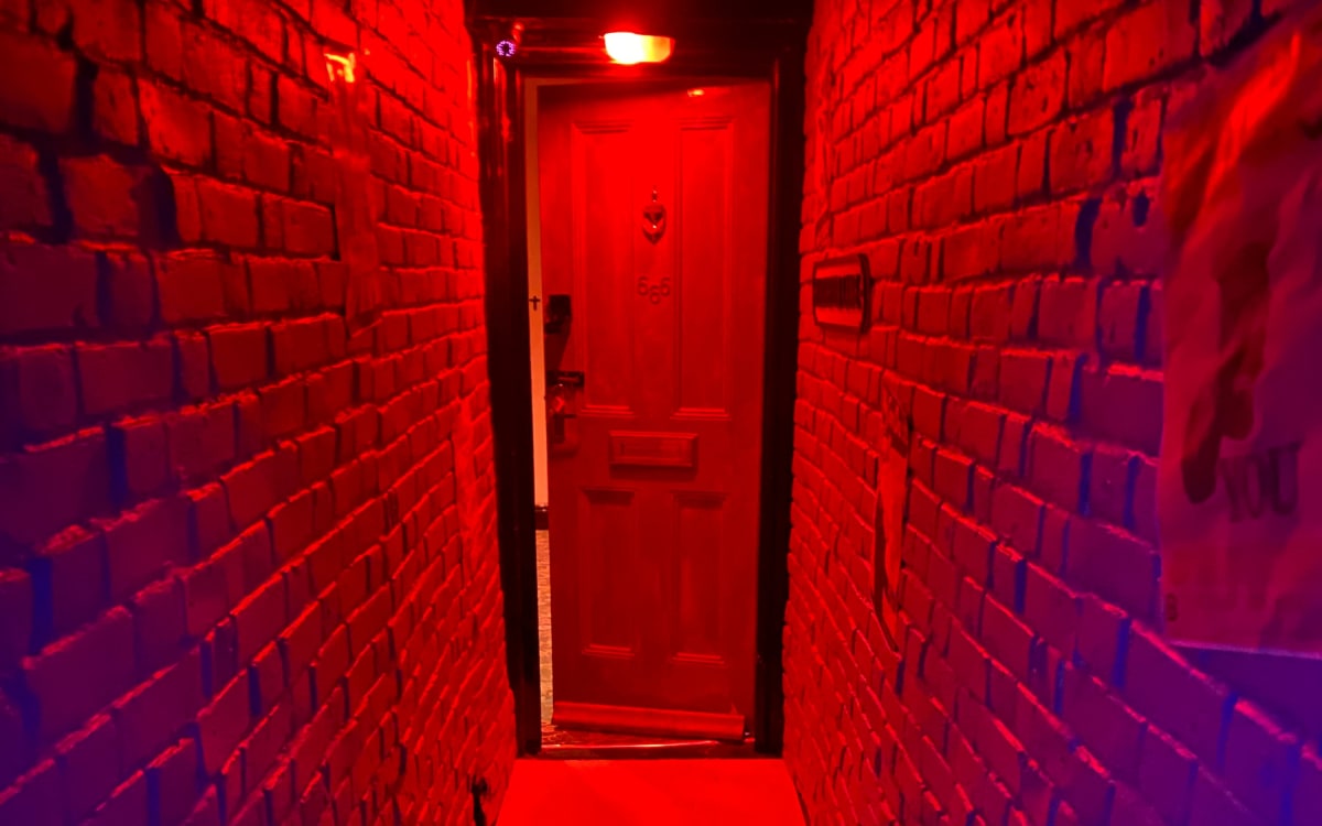 Authentic Victorian Building Housing a Horror Escape Room, Private Bar ...
