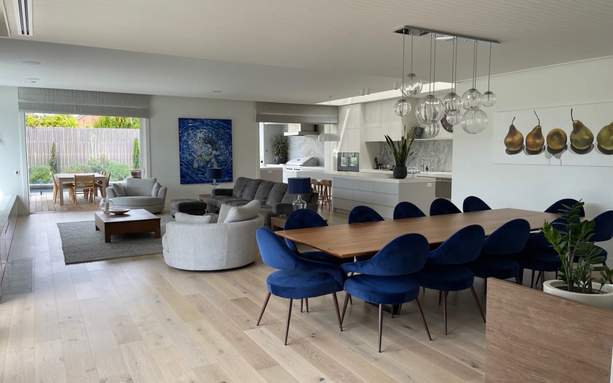 Modern Home with Large Outdoor Entertaining Spaces, Brighton East ...